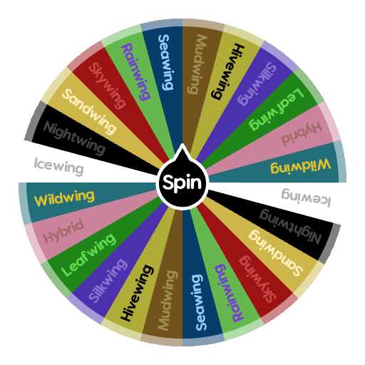 Wof Tribes/Dragon Types | Spin The Wheel - Random Picker