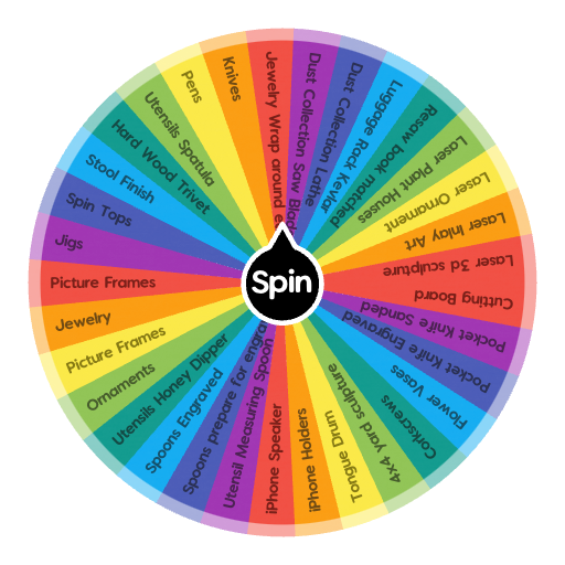 Wood Projects | Spin the Wheel - Random Picker