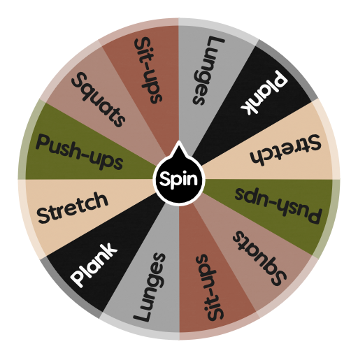 Workout | Spin the Wheel - Random Picker
