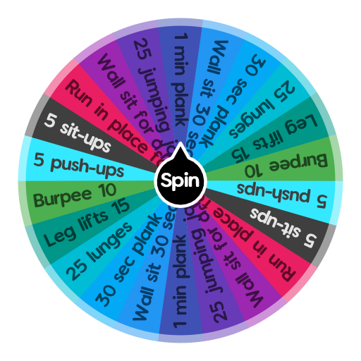 Workouts | Spin the Wheel - Random Picker