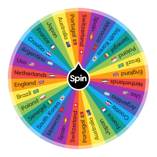 World Round ot 16 | Spin The Wheel App