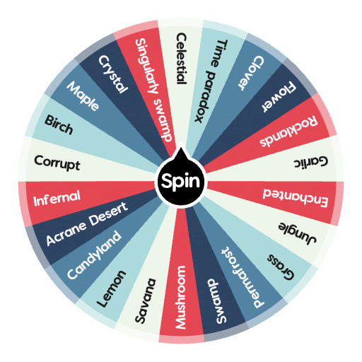 Worldbox biomes (updated) | Spin the Wheel - Random Picker