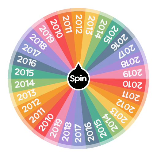 Years Of The 2010s | Spin the Wheel - Random Picker