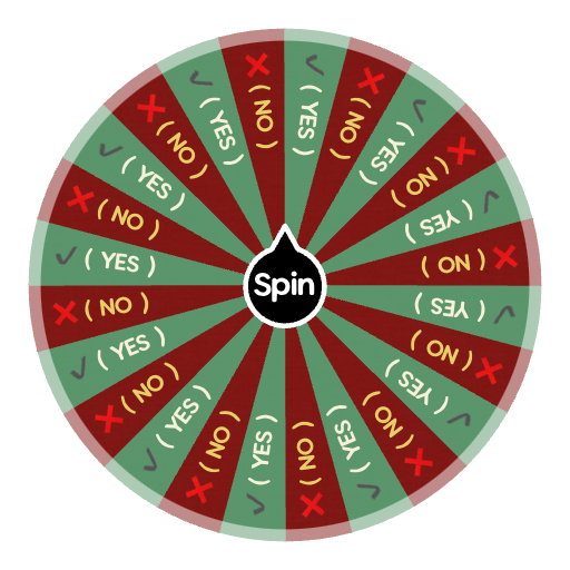 YES, OR NO ? | Spin the Wheel - Random Picker