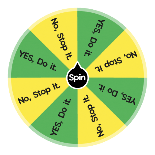 YES & NO, Decisions | Spin the Wheel - Random Picker
