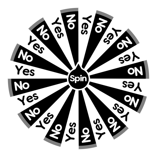 Yes v/s No | Spin The Wheel App