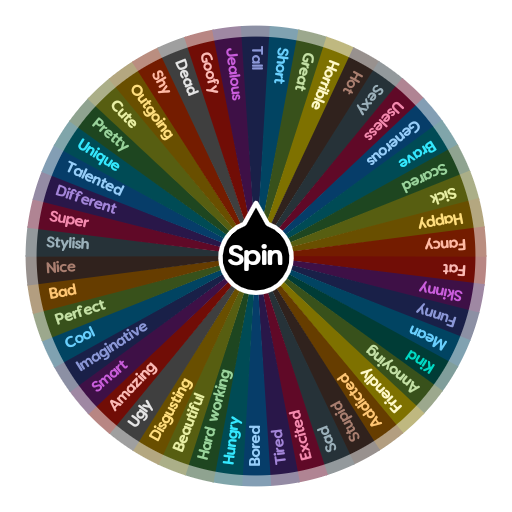 You are: | Spin the Wheel - Random Picker