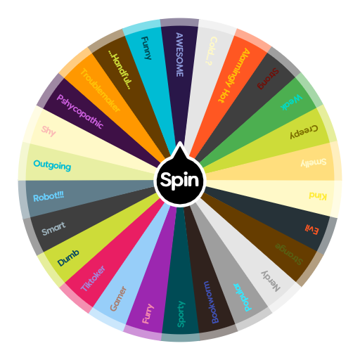 You Are... | Spin the Wheel - Random Picker