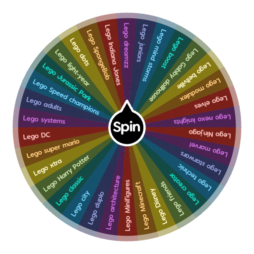 Your favorite lego | Spin The Wheel - Random Picker
