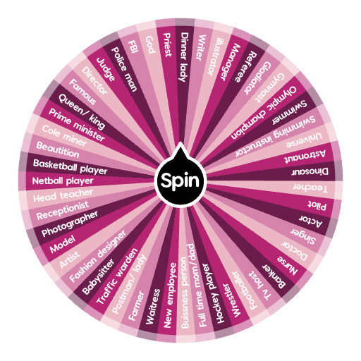 Your job when you are older | Spin the Wheel - Random Picker