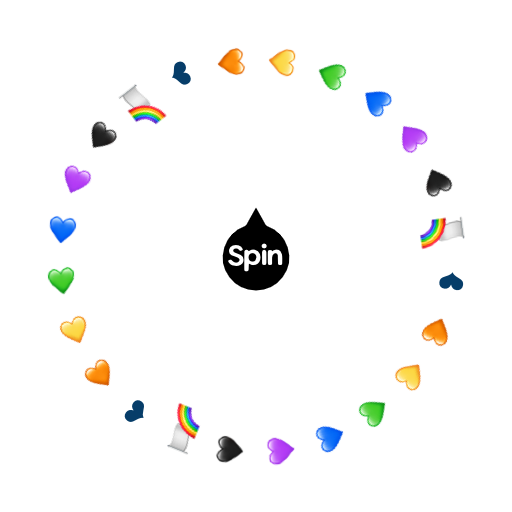 Your lucky color heart emoji | Spin the Wheel - Random Picker