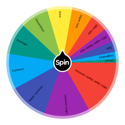 Your rarity level | Spin The Wheel - Random Picker