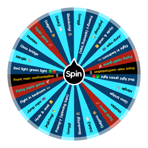 Your squid game challenge | Spin the Wheel - Random Picker