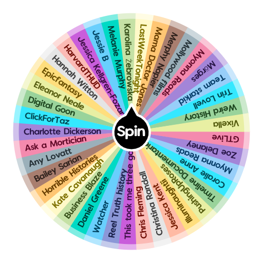 YouTubers to Watch!! | Spin The Wheel App