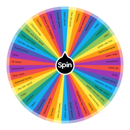 YouTubers wheel | Spin the Wheel - Random Picker