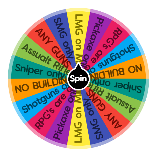 ZONE WARS gun spinner | Spin the Wheel - Random Picker